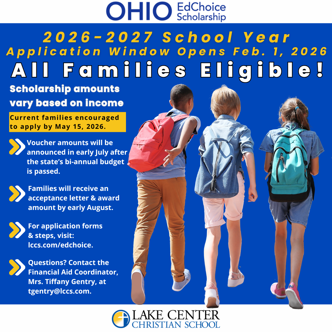 Ohio EdChoice Scholarship - Lake Center Christian School